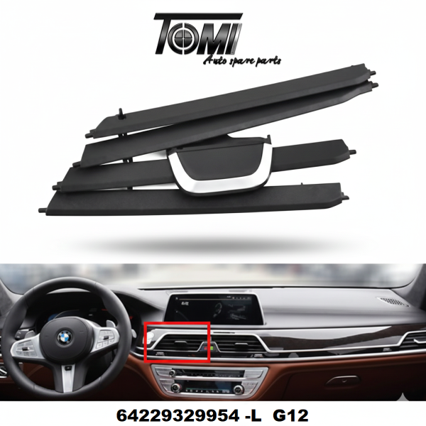 BMW G12 Central Left AC Vent Grill Repair Kit | OEM 64229329954 – Tomi ...